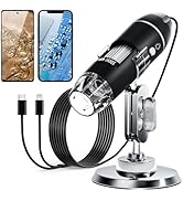 Amazon.com : Wireless Digital Microscope, Skybasic 50X-1000X ...