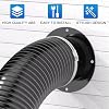 Hon&Guan 5 Inch Duct Connector, Plastic 5 Inch Dust Collection Fittings ...