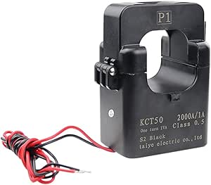 Voltage Sensor Current Sensor, 3PCS Split Core Current Sensor, Open Type Metering Current ...