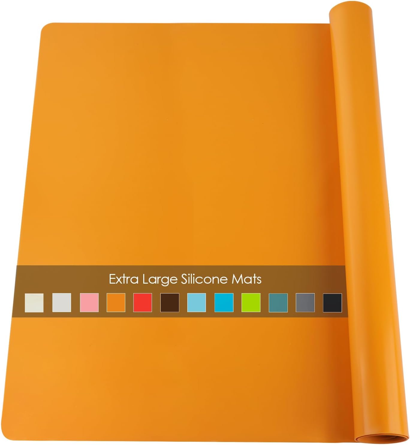 Amazon.com: Extra Large Silicone Mats For Kitchen Counter, 28'' x 20'' Silicone Placemats for ...