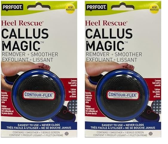 Amazon.com: ProFoot Heel Rescue Callus Magic Remover & Smoother, 1 ea ...