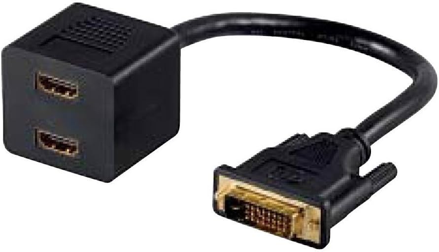 Amazon.com: Manhattan, DVI-D Dual Link (24+1 Pin) Male to 2 HDMI Female ...