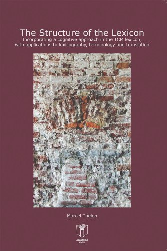 Amazon.com: The Structure of the Lexicon: Incorporating a Cognitive ...
