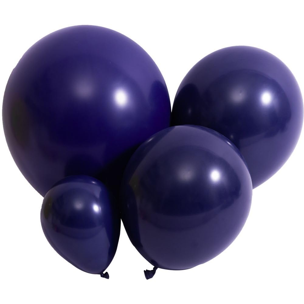 Amazon.com: DECGOL Navy Blue Balloons 100pcs Dark Blue Latex Party ...