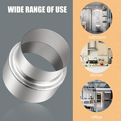 DNGH DNGH-01 Reducing stove pipe 100 mm to 80 mm chimney pipe reduction ...