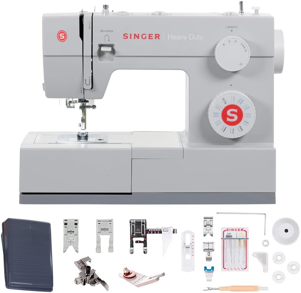 Singer 4411 Heavy Duty Sewing Machine, Grey : Amazon.co.uk: Home & Kitchen