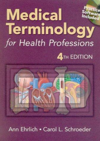 Medical Terminology for Health Professions: Webct Bundled with Text and ...