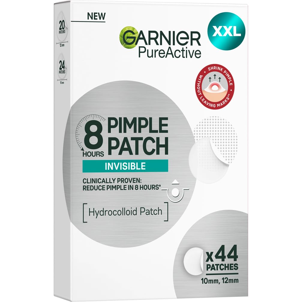 Garnier Hautklar 8H Pimple Patches aus Hydrokolloid, mildert Pickel ...
