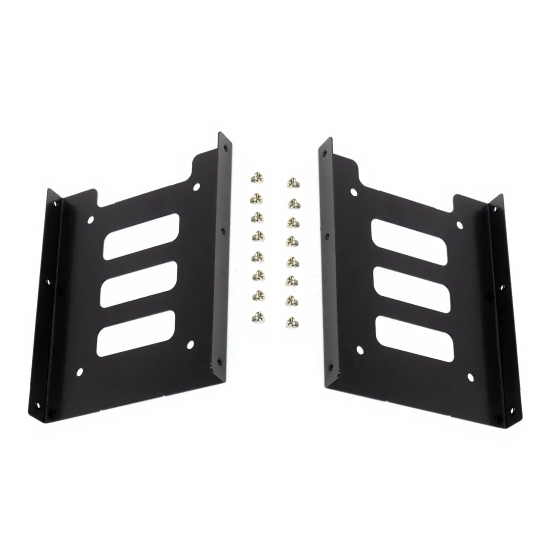 PARUHT 2Pcs 2.5" to 3.5" Bay SSD/HDD Hard Disk Drive Internal Hard ...