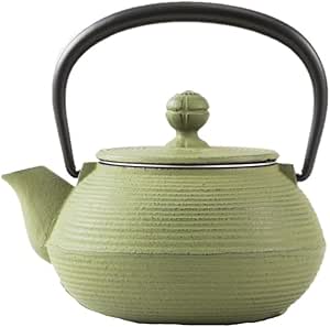 Amazon｜岩鋳 Iwachu 急須 3型線引 若草 0.32L 内面ホーロー 南部鉄器 12463｜急須 オンライン通販