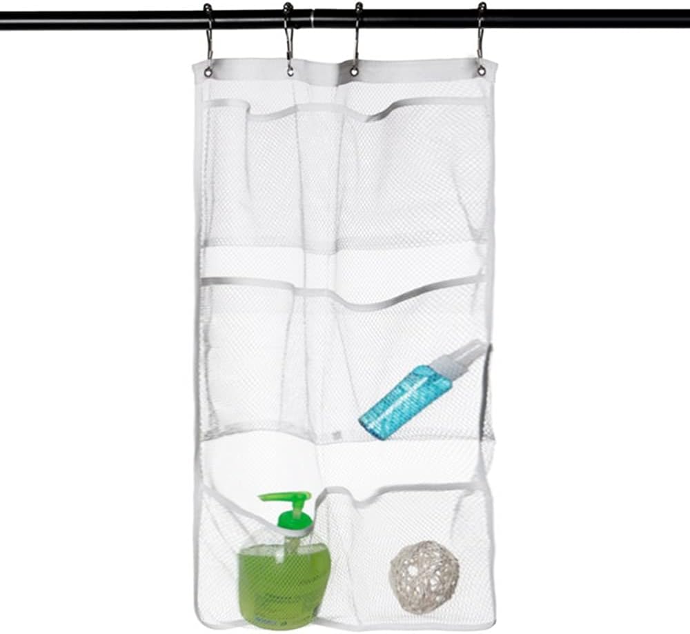 Sunhotty DENGGUODAO Mesh Shower Organiser, Shower Hanging Organizer for ...