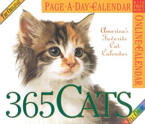 The Original 365 Cats Page-A-Day Calendar 2005: Workman Publishing ...