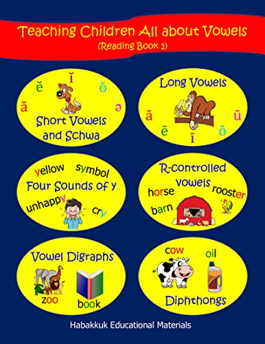 Teaching Children All about Vowels: Reading Book 1 eBook : Materials ...