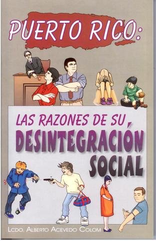 Puerto Rico: Las Razones De Su, Desintegracion Social | Amazon.com.br
