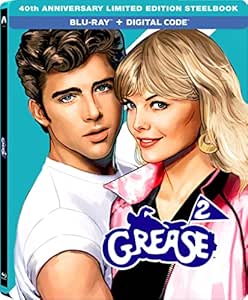 Grease 2 (Steelbook): Amazon.in: Maxwell Caulfield, Michelle Pfeiffer, Adrian Zmed, Lorna Luft ...