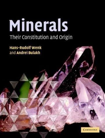 Amazon.com: Minerals: Their Constitution and Origin: 9780521822381 ...