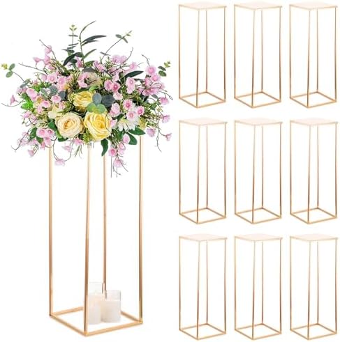 Amazon.com: Sziqiqi Floor Vase Table Centerpieces for Reception - 10 ...