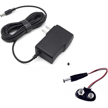 Amazon.com: 9VDC 1A Arduino Compatible Power Supply Adapter 110V AC 5.5 ...
