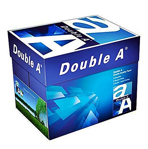 Double A A4 Sheets, 80 GSM, Copier Paper,500 Sheets, 5 Ream (White ...