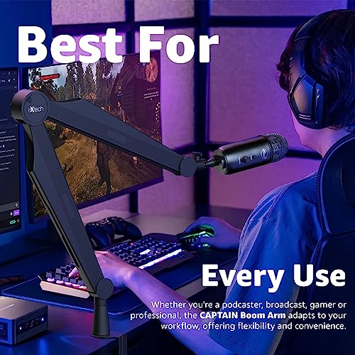 Snapklik.com : Microphone Boom Arm Mic Arm For Blue Yeti Shure Sm7b ...
