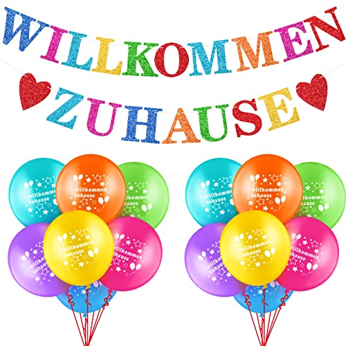 Girlande Willkommen Zu Hause
