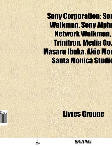 Sony Corporation: Entreprise de Sony Corporation, Sony Computer ...