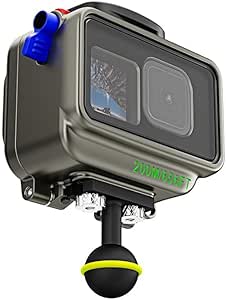 Amazon.com : Sea frogs Waterproof Camera Housing for GoPro 13/12/11/10 ...