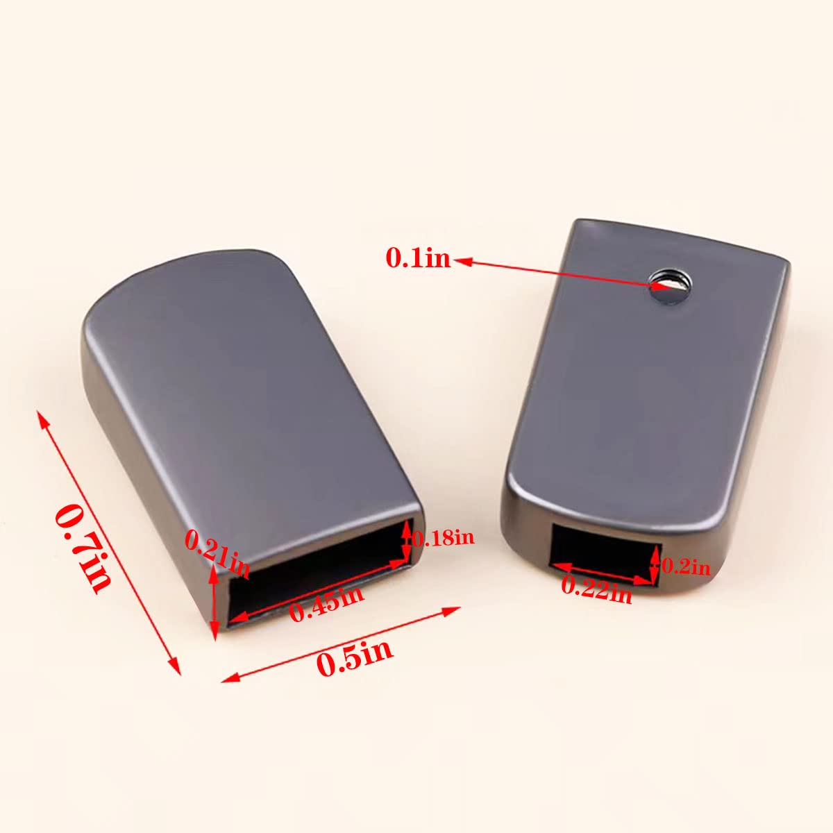 Snapklik.com : 30 Sets 3 Colors Alloy Zipper Stopper Zipper Ends Pull ...