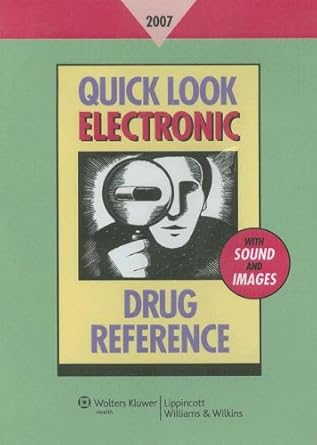 Quick Look Electronic Drug Reference 2007: Lance, Leonard L ...