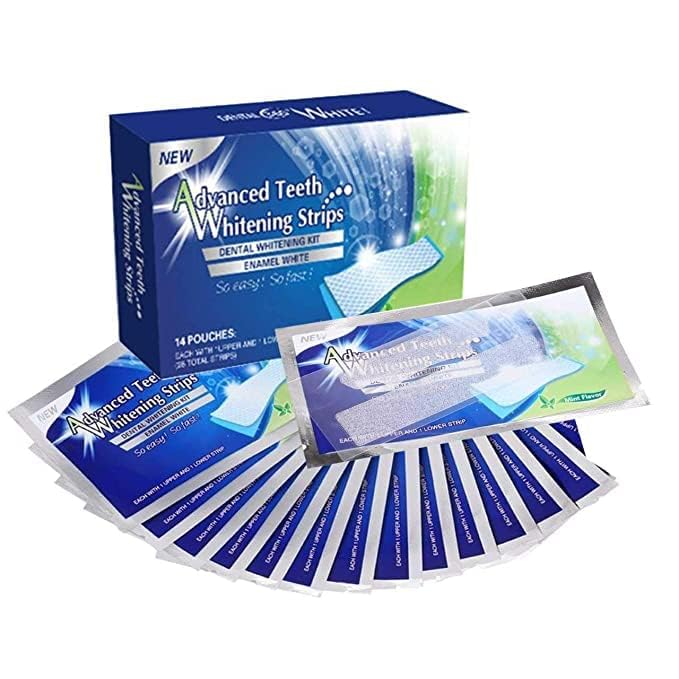 Trade Hub 14 pcs Professional 3D Advanced Teeth Whitening Strips ...