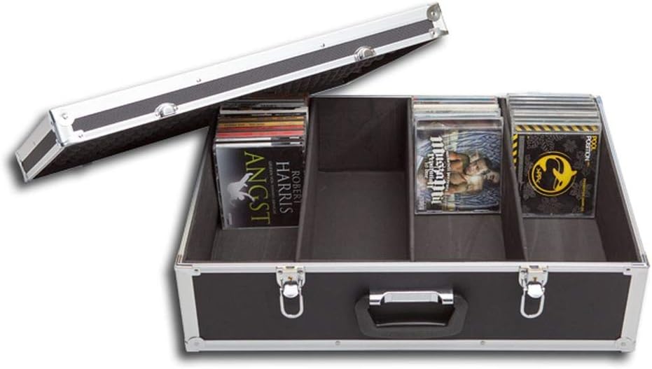 CD Koffer - Flight Case für 140 CDs Protected : Amazon.de: Computer ...