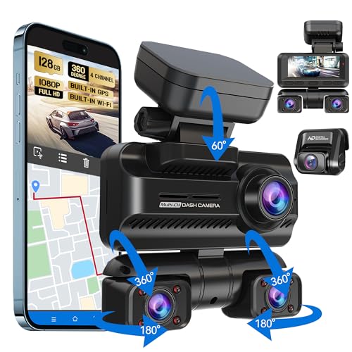Top 10 Best 360 Degree Dash Camera for Cars in 2024 Reviews | Guide