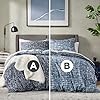 Amazon.com: Hyde Lane Blue Full/Queen Comforter Set for Men, Modern ...