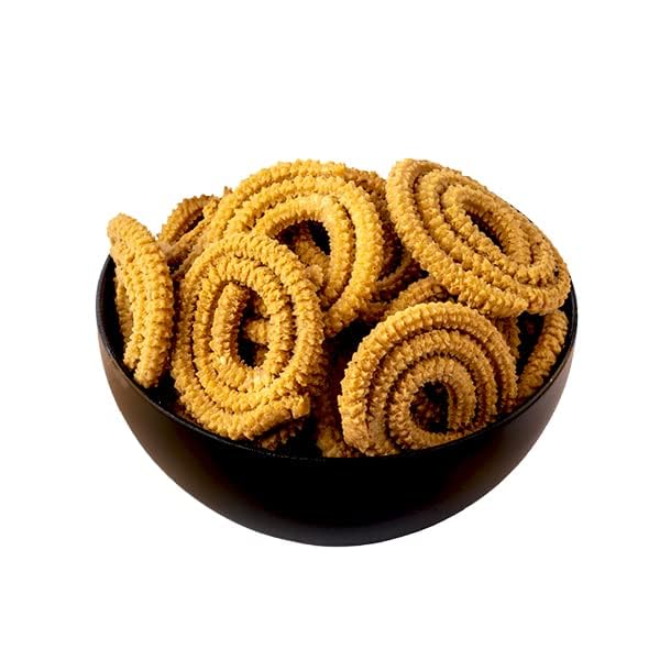 Veganic Chkali/Murukku/Chakri Namkeen | Chakoli Snacks | Kerala Special ...