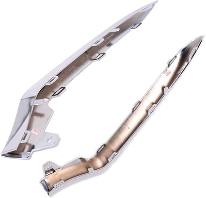 Front Bumper Lower Chrome Molding Trim A2128852774 A2128852874 ...