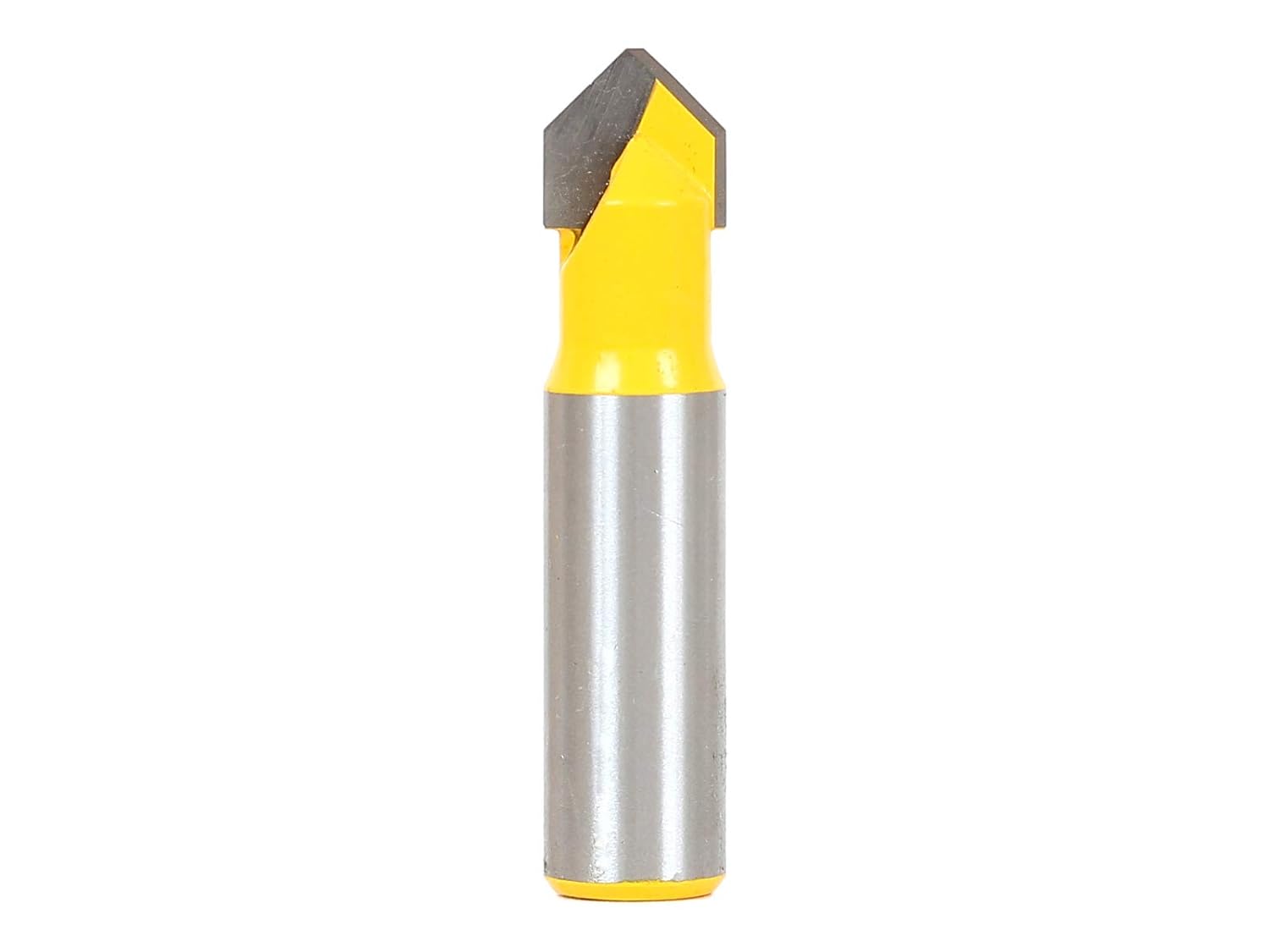 YONICO V Groove Flat Bottom Router Bit 90 Degree X 1/2-Inch Diameter 1/ ...
