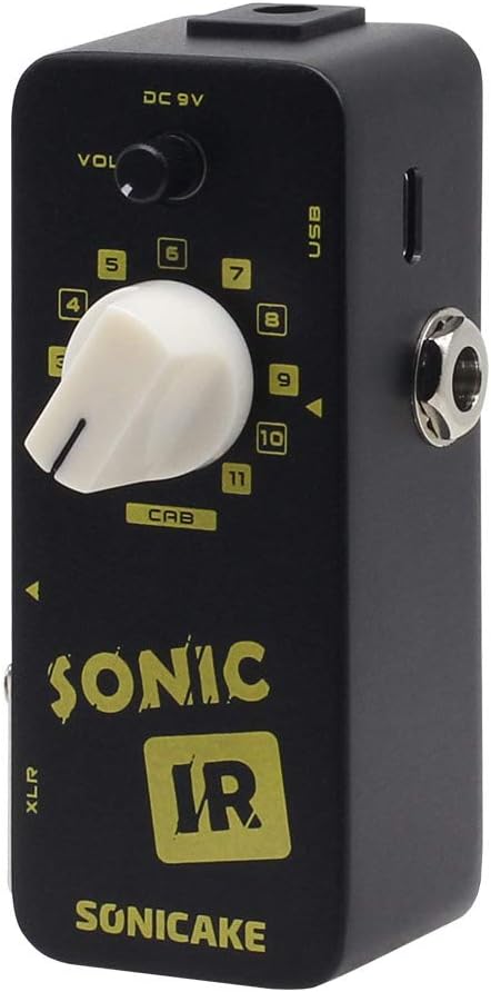 Amazon.com: SONICAKE IR Pedal Speaker Cabinet Simulator Impulse ...