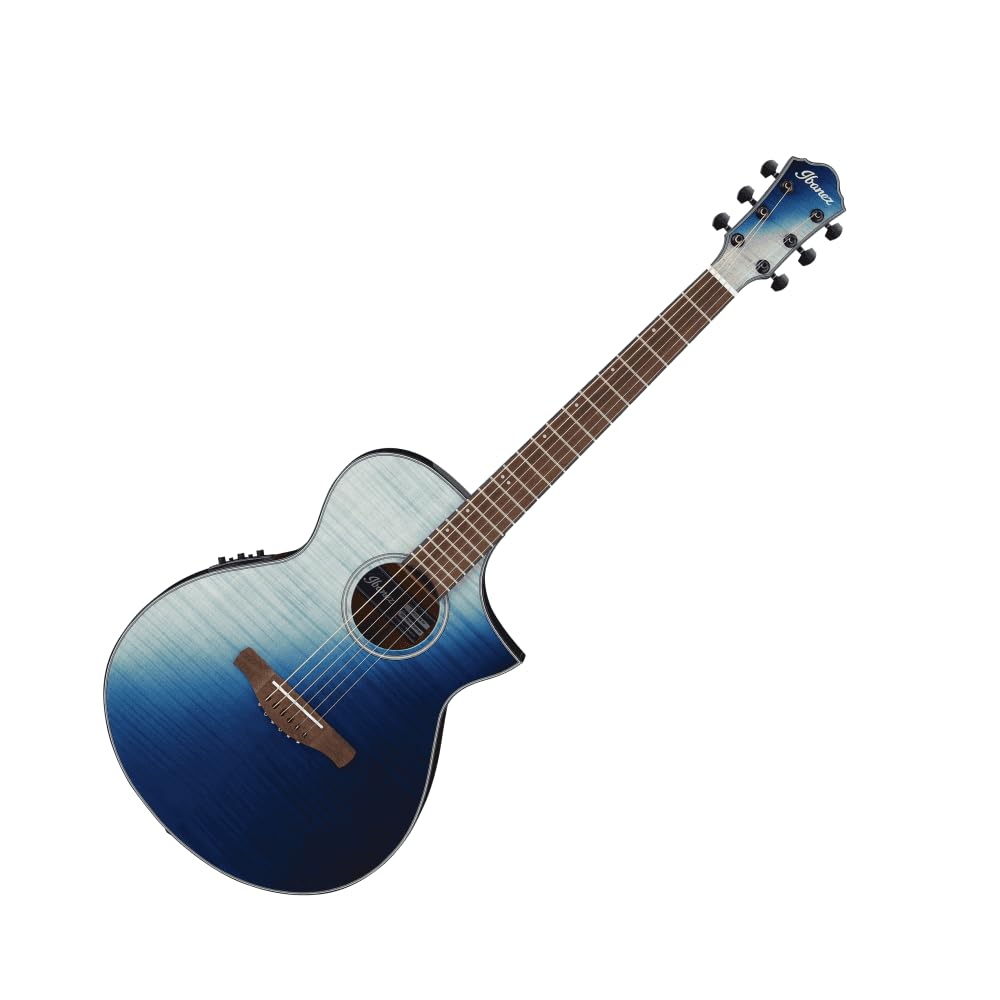 Amazon.com: Ibanez AEWC32FM - Indigo Sunset Fade : Musical Instruments