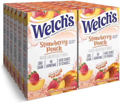 Amazon.com : Welch's Singles To Go Water Drink Mix - Powder Sticks ...