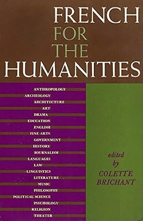 Amazon.com: French for the Humanities (French and English Edition ...