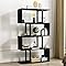 Amazon.com: YITAHOME 5-Tier Bookshelf, S-Shaped Z-Shelf Bookshelves and ...