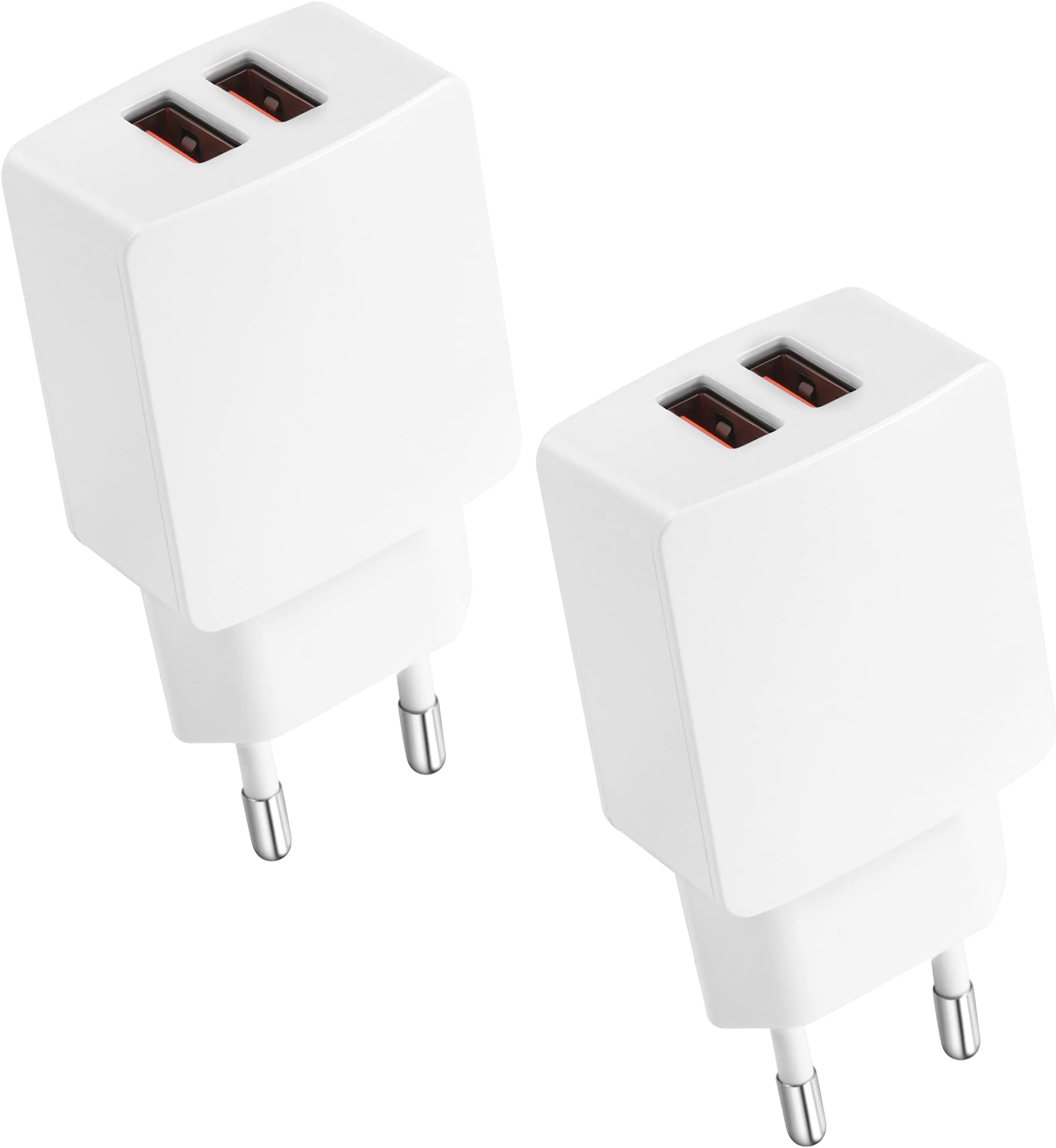 Prise USB, 3-Pack 2.1A/5V Chargeur pour iPhone 11 Pro Max XS XR X 8 7 6 ...