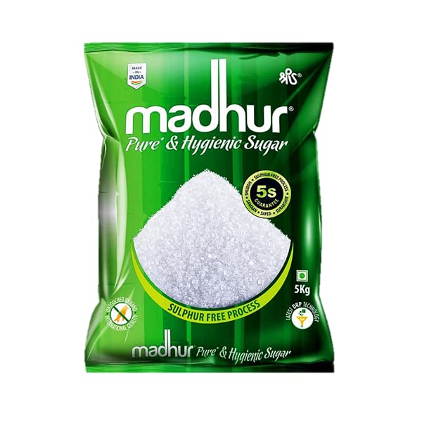 Madhur Sugar Pure, 5Kg 'UNIQUE' : Amazon.in: Grocery & Gourmet Foods