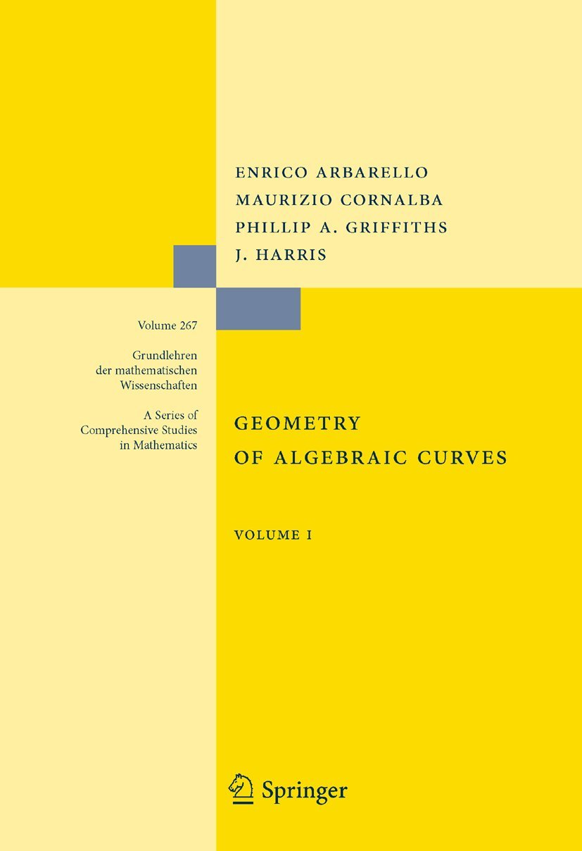 Amazon | Geometry of Algebraic Curves: Volume I (Grundlehren der ...