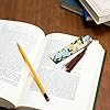 Amazon.com: Ira Pollitt 50 PCS Unfinished Wood Bookmark with 50 PCS ...