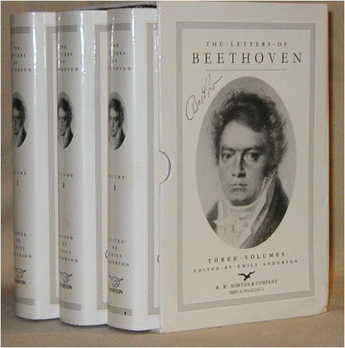Amazon.com: The Letters of Beethoven: 9780393022476: Beethoven, Ludwig ...