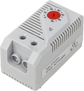 12V Mechanical Thermostat, Switch 1Pc 0 60℃ Adjustable Compact Electric ...