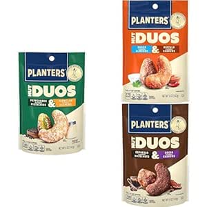 Amazon.com: PLANTERS Nut Duos Bundle, Flavored Nuts, Snacks Variety ...