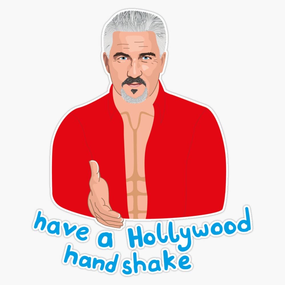 Snapklik.com : Paul Hollywood - Holly Wood Handshake - Great British ...