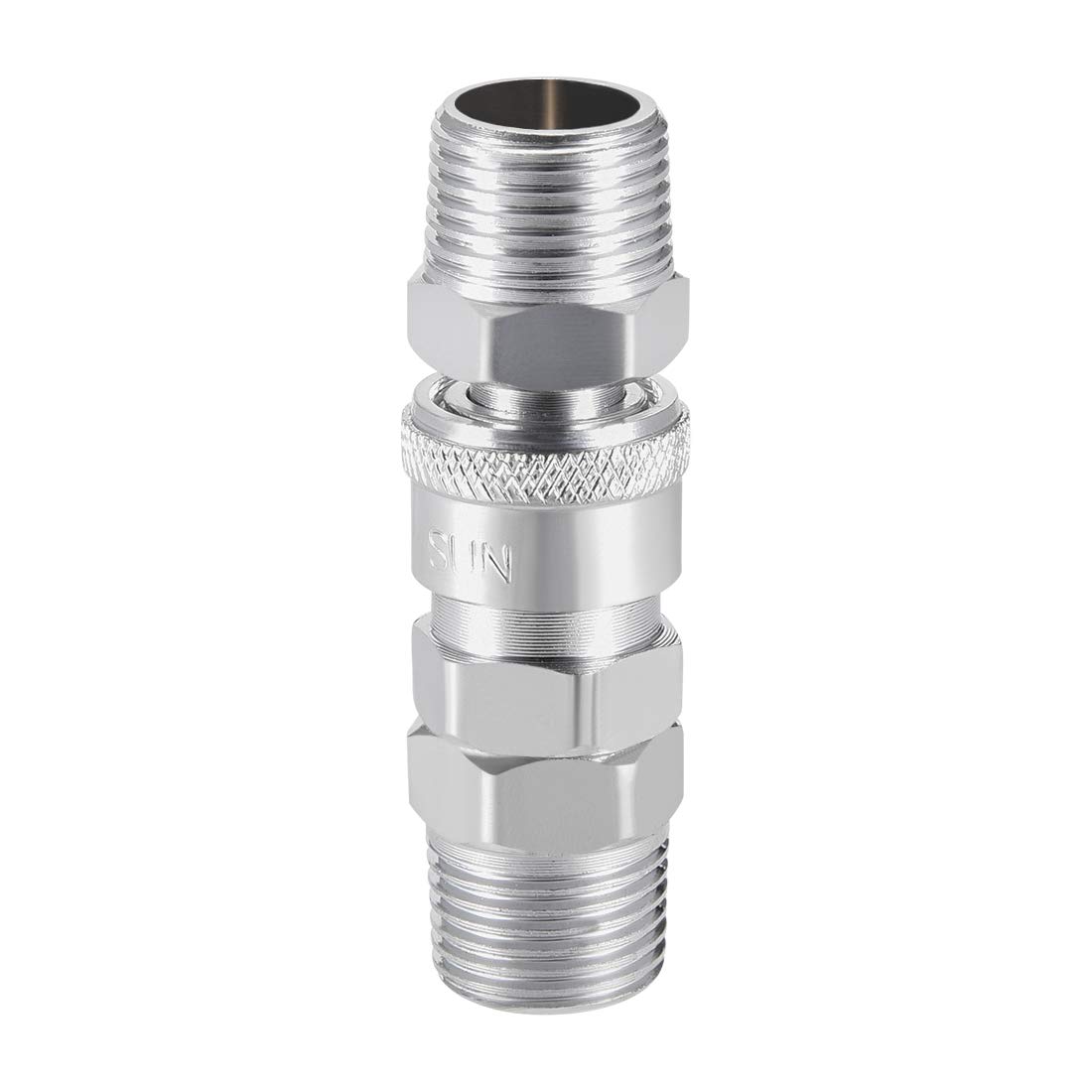 Amazon.com: uxcell Air Tool Pressure Washer Male High Flow Coupler Plug ...